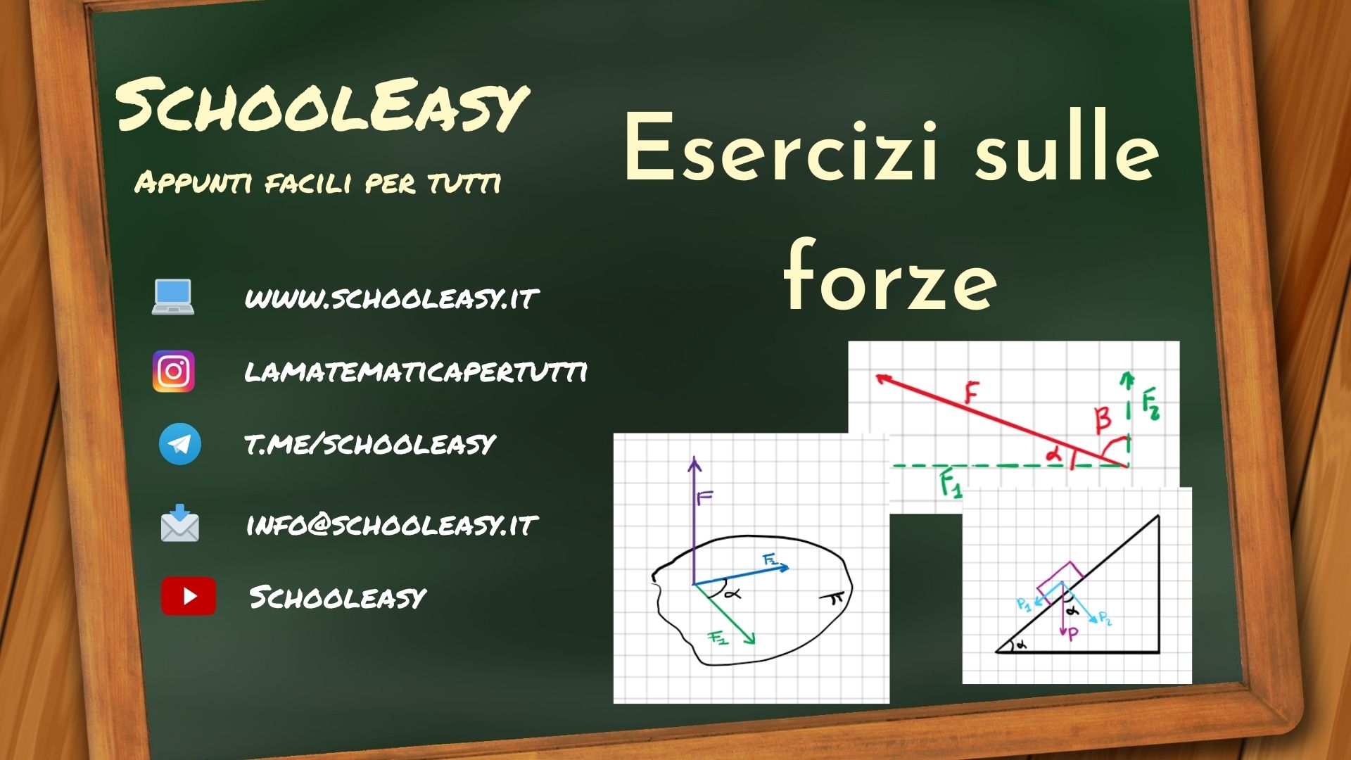 Esercizi sulle forze - SchoolEasy