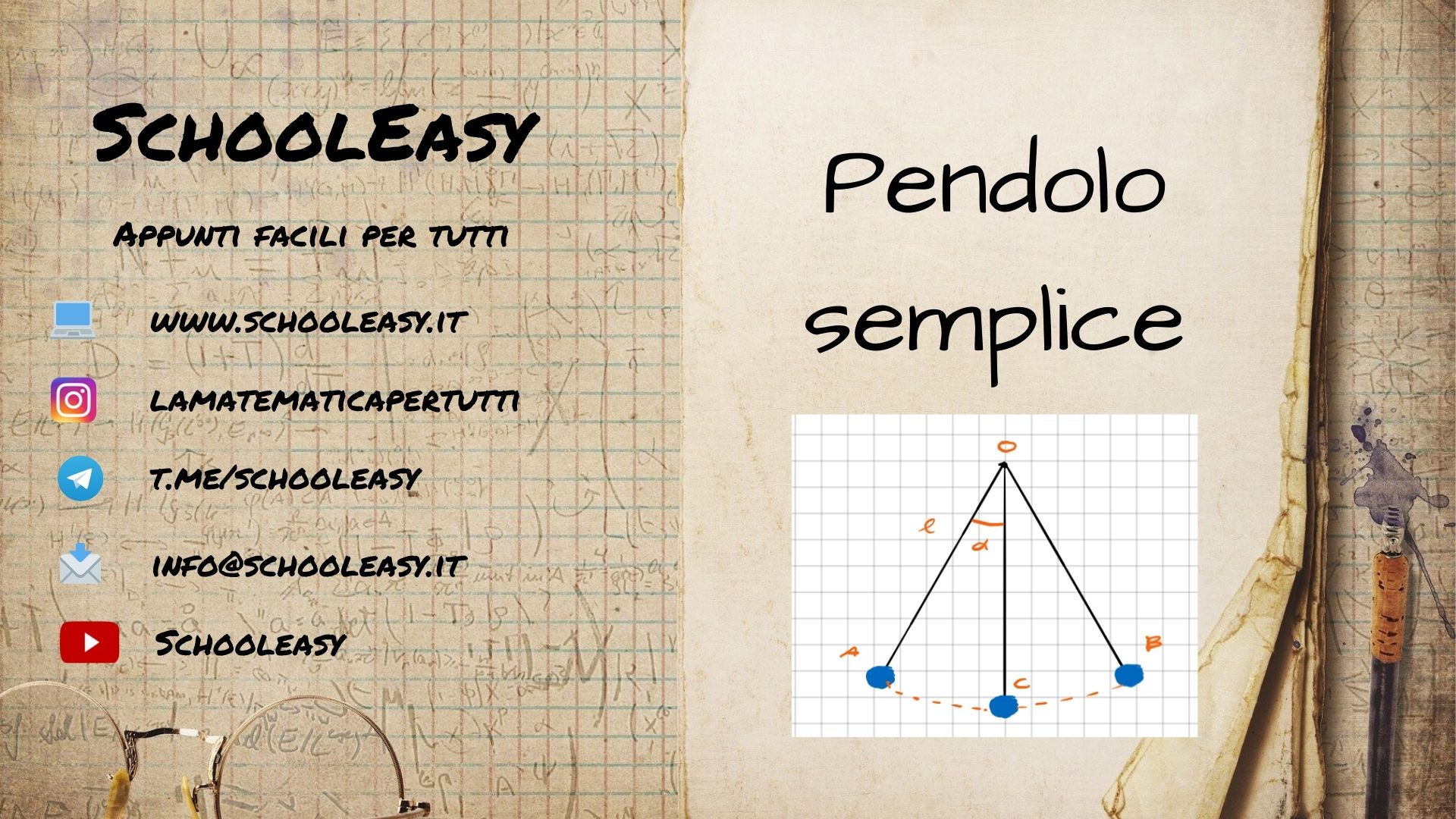 Pendolo - teoria - SchoolEasy